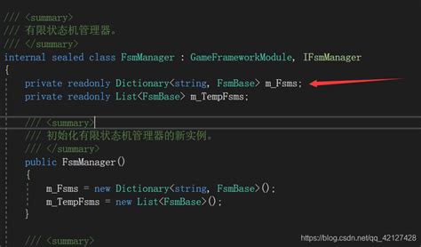 Gameframework 学习笔记（三）fsmunitygameframework Fsm Csdn博客
