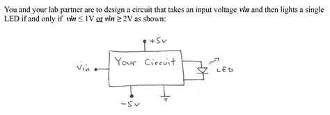 Solved Design A Circuit Use Only One Power Supply Unit Chegg Com