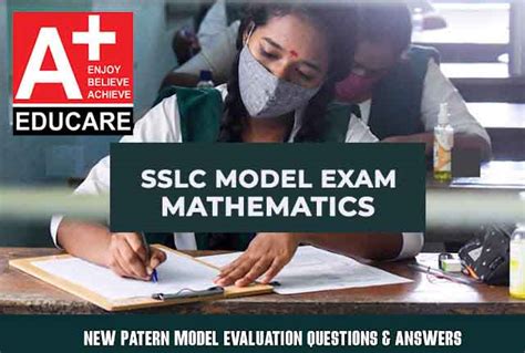 Aplus Blog Sslc Mathematics New Evaluation Pattern Model Question Paper 2022