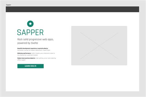 Svelte Sapper Visual Identity Issue Sveltejs V Svelte Dev