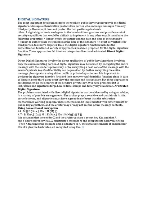 about digital signature pdf public key cryptography key cryptography