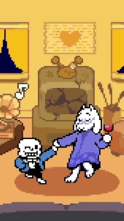 Sans Dancing With Toriel 😳 Deltarune Chapter 3 And 4 Youtube