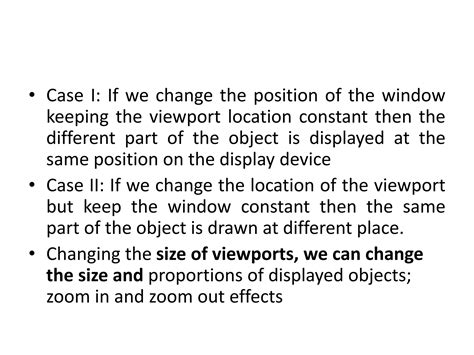 2 D Viewing Computer Graphics Pptx
