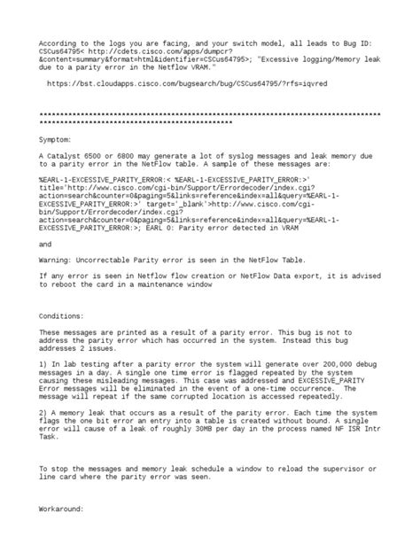 Parity Error Pdf Software Bug Computer Data