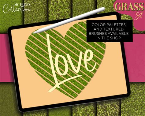 Grass Procreate Brushes My Prints Collection