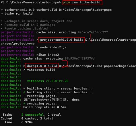 【monorepo实战】pnpmturbovitepress构建公共组件库文档系统monorepo Turbo Csdn博客