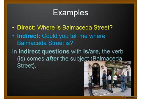 Direct And Indirect Questions English Esl Powerpoints