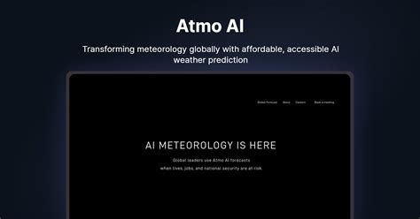 Atmo AI AI Powered Weather Forecasting With Deep Learning Deepgram Atmo AI AI Powered Weather Forecasting With Deep Learning Deepgram