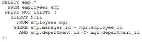 Exam 1z0 071 Topic 1 Question 41 Discussion Examtopics