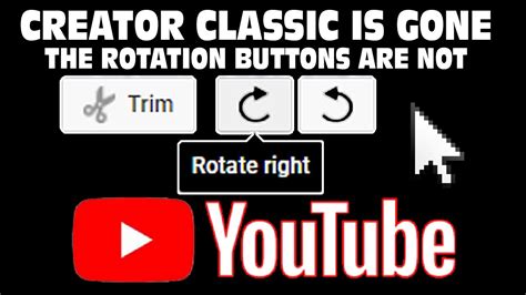 How To Rotate YouTube Videos You Ve Already Uploaded Without Creator Classic YouTube