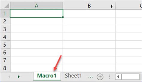 Ctrl F11 Inset A New Macro Sheet ExcelNotes