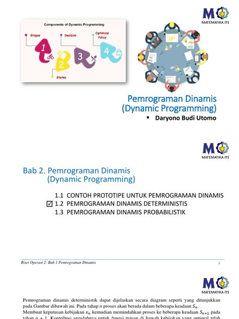 Bab 1 Pemrograman Dinamis 2 Tim Pdf