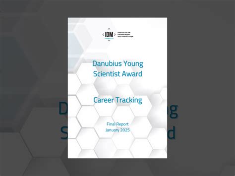 Danubius Young Scientist Award Career Tracking Idm