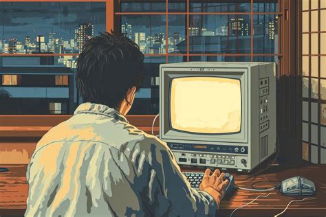 Computer Adult Man Architecture Premium Photo Illustration Rawpixel