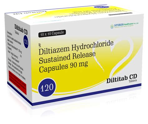 Diltiazem Hydrochloride Sustained Release Capsules At ₹ 156 Box Diltiazem Tablet In Jaipur