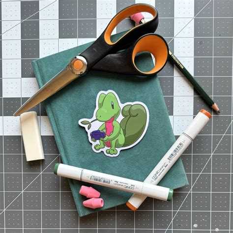 Gen 3 Gamer Treeko Sticker Etsy