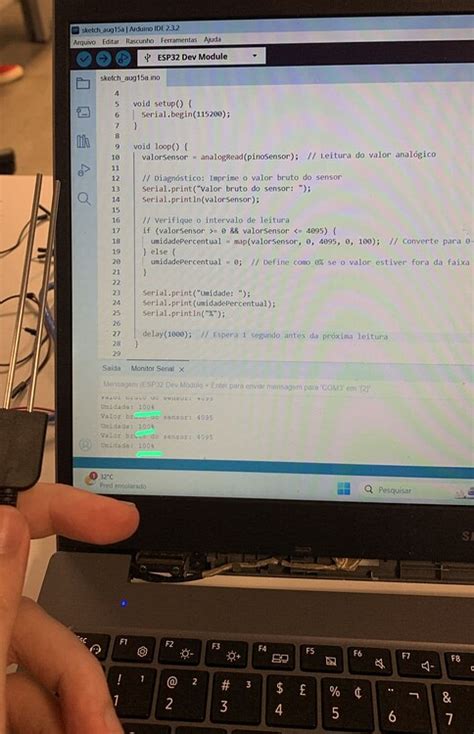 Problemas Com Sensor Hd 38 E Esp32 Português Arduino Forum