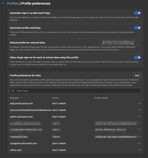 Microsoft Edge Profiles Switching For Microsoft Experts