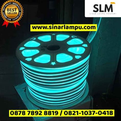 Lampu Selang Led Neon Flex Meter Blue Ice