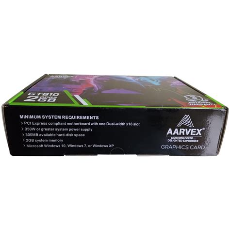 Buy AARVEX GT 610 2GB DDR3 Graphics Card Online