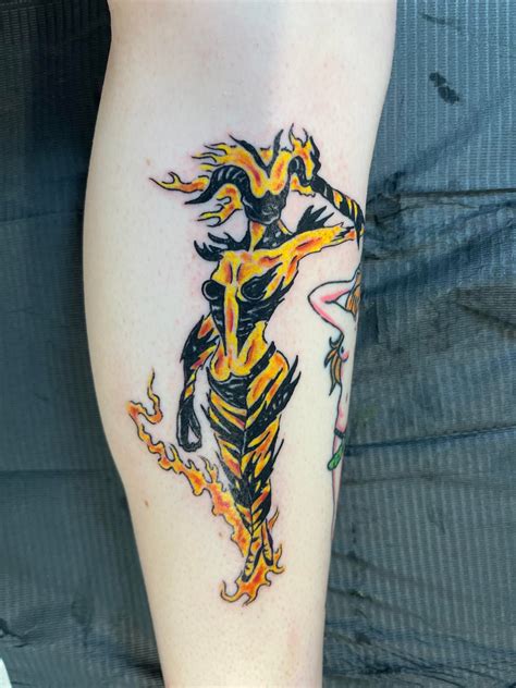 The Latest Addition To My Pinup Tattoo Collection Rskyrim