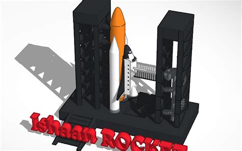 3d Design Rocket Launch Tinkercad