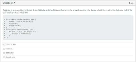 Solved Question 15 2 Pts Which Of The Following Are Correct