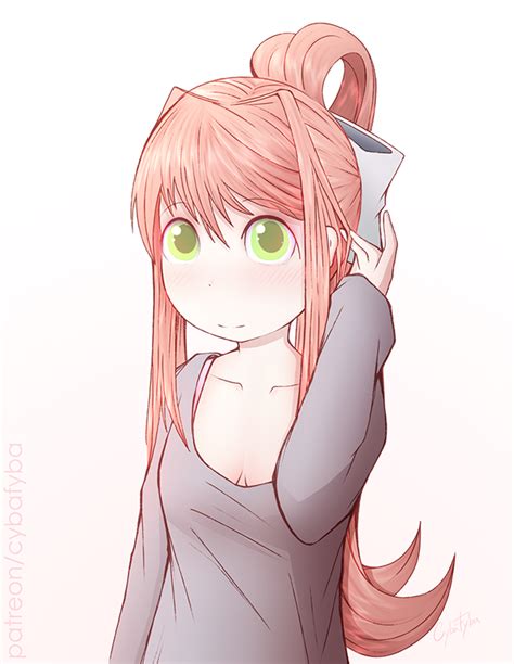 Just Monika Being Cute Rddlc