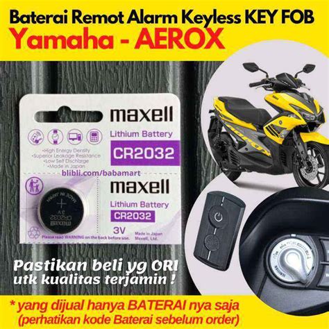 Jual Baterai Remote Motor Aerox Terbaru Dengan Harga Termurah Di Blibli