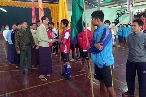 သရက်မြို့၌ ၇၅ နှစ်မြောက် စိန်ရတုလွတ်လပ်ရေးနေ့ အထိမ်းအမှတ် ရပ်ကွက် ကျေးရွာ ဌာနဆိုင်ရာ ပေါင်းစုံ