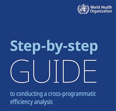 Home Newsroom News New Publication Who Step By Step Guide To