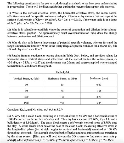 The Following Questions Are For You To Work Through Chegg