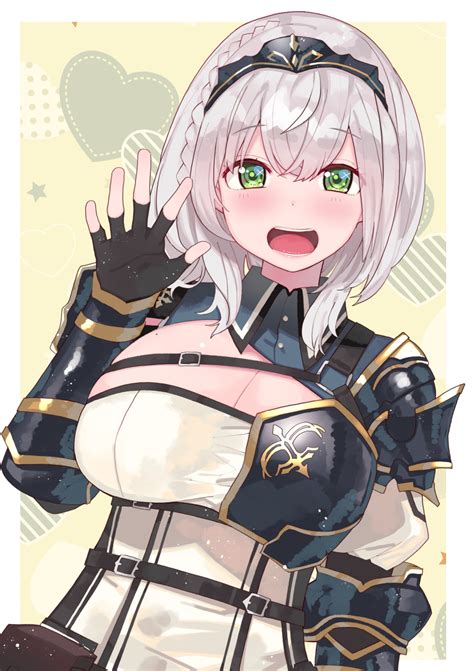 Safebooru 1girl D Absurdres Ahoge Armor Belt Pouch Black Gloves Blue