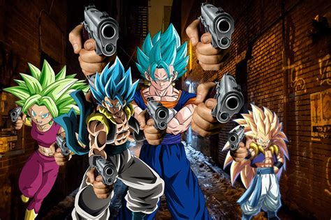 Gogeta And Vegito And Gotenks