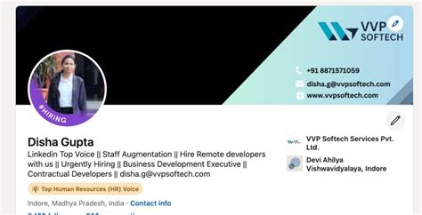 Disha Gupta On Linkedin Top Tophrvoice Linkedinbadge