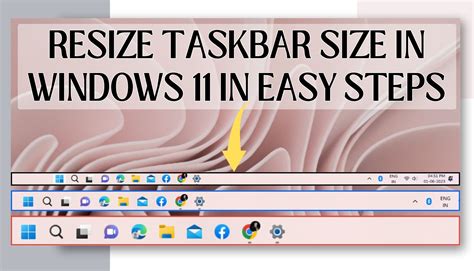 How To Resize Taskbar Size In Windows