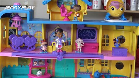 Jenny Play 디즈니 주니어 꼬마의사 닥터 맥스터핀스 장난감 병원 놀이 인형집세트 Youtube