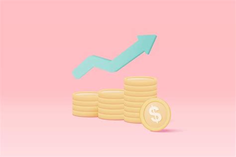 파란색 배경에 급락과 3d 그래프 금융 투자에 대한 3d 표현 아래로 부정적인 추세 개념 막대 차트와 비즈니스 실패 3d 거래 주식 아이콘 벡터 렌더링 그림 프리미엄 벡터