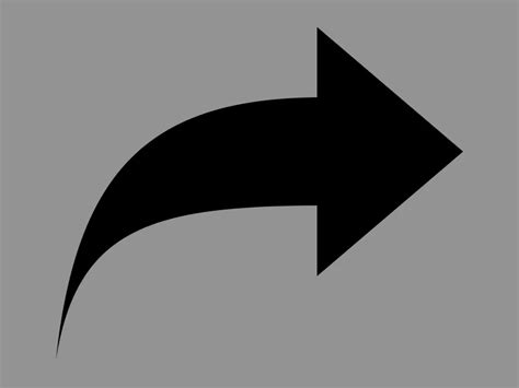 Modern Curved Right Arrow Icon Png Vector In Svg Pdf Ai Cdr Format