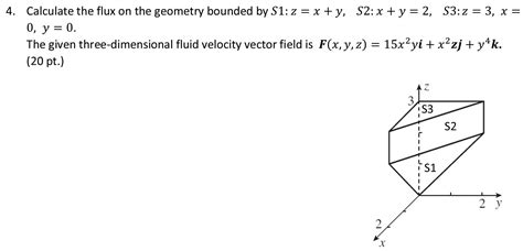 4 Calculate The Flux On The Geometry Bounded By