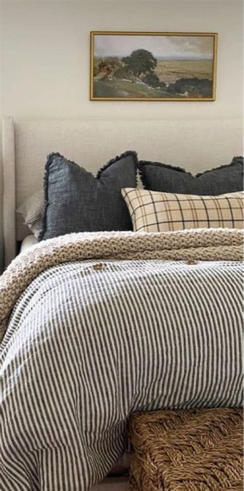 Classic Black And White Striped Bedding