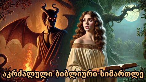 შოკისმომგვრელი ბიბლიური საიდუმლო ლუციფერმა ევა შეაცდინა და შვილი გაუჩინა კაენის ნამდვილი