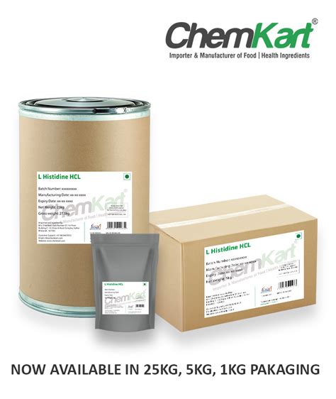 L Histidine Hcl Chemkart