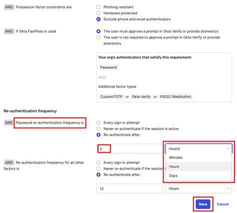 Password Re Authentication Frequency And Okta Fastpass
