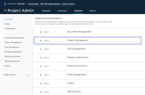 Bim 360 Build Project Management Overview Uk
