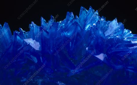 Shape Of Pure Copper Sulphate Crystals