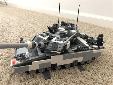My Leopard 2a7 With A Fully Working Suspension Interior And Even An