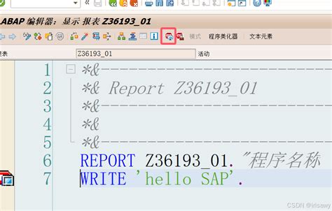【abap 创建包、程序、事务码】 abap 创建包 csdn博客
