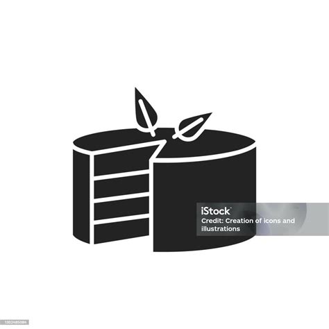 말차 케이크 색상 라인 아이콘 웹 페이지 모바일 앱 프로모션용 픽토그램 개념에 대한 스톡 벡터 아트 및 기타 이미지 개념