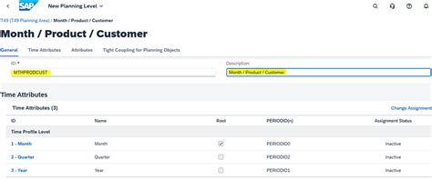 Sap Ibp Configuration Create A Planning Level In Sap Community